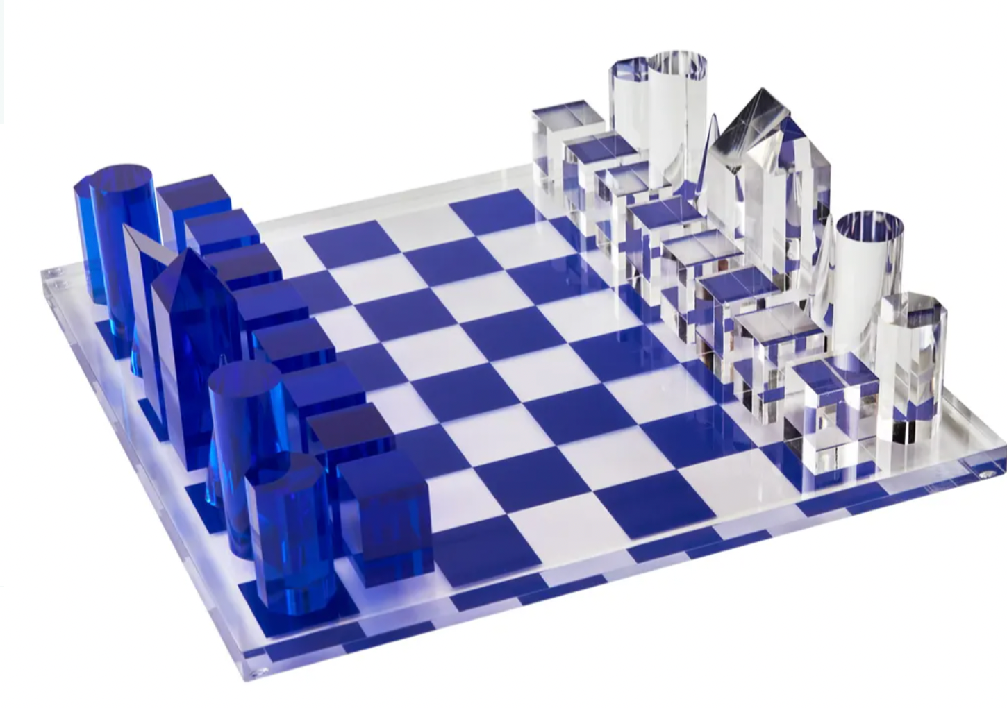 Lucite Chess Set – Hearth and Soul