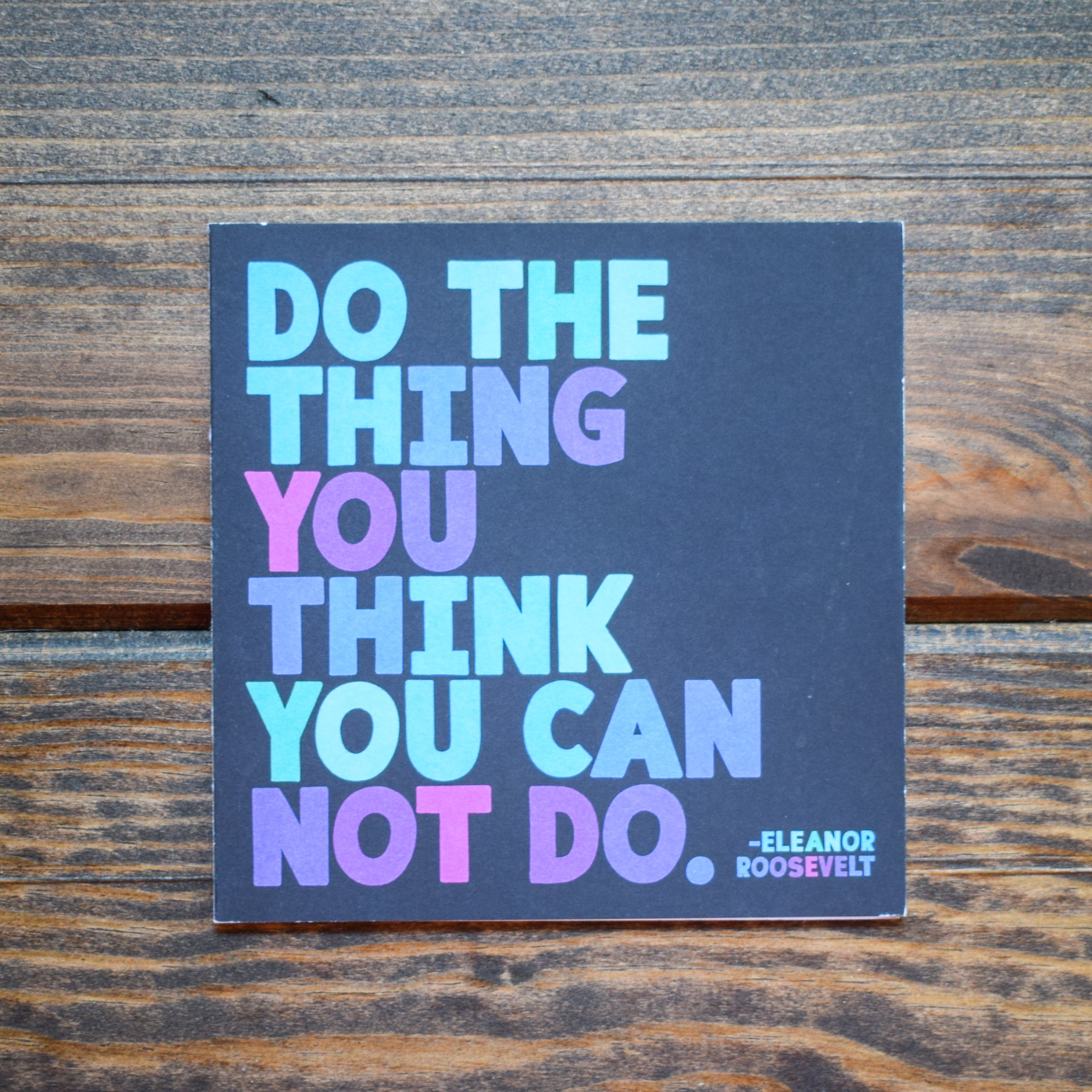 Do The Thing Card | Hearth and Soul