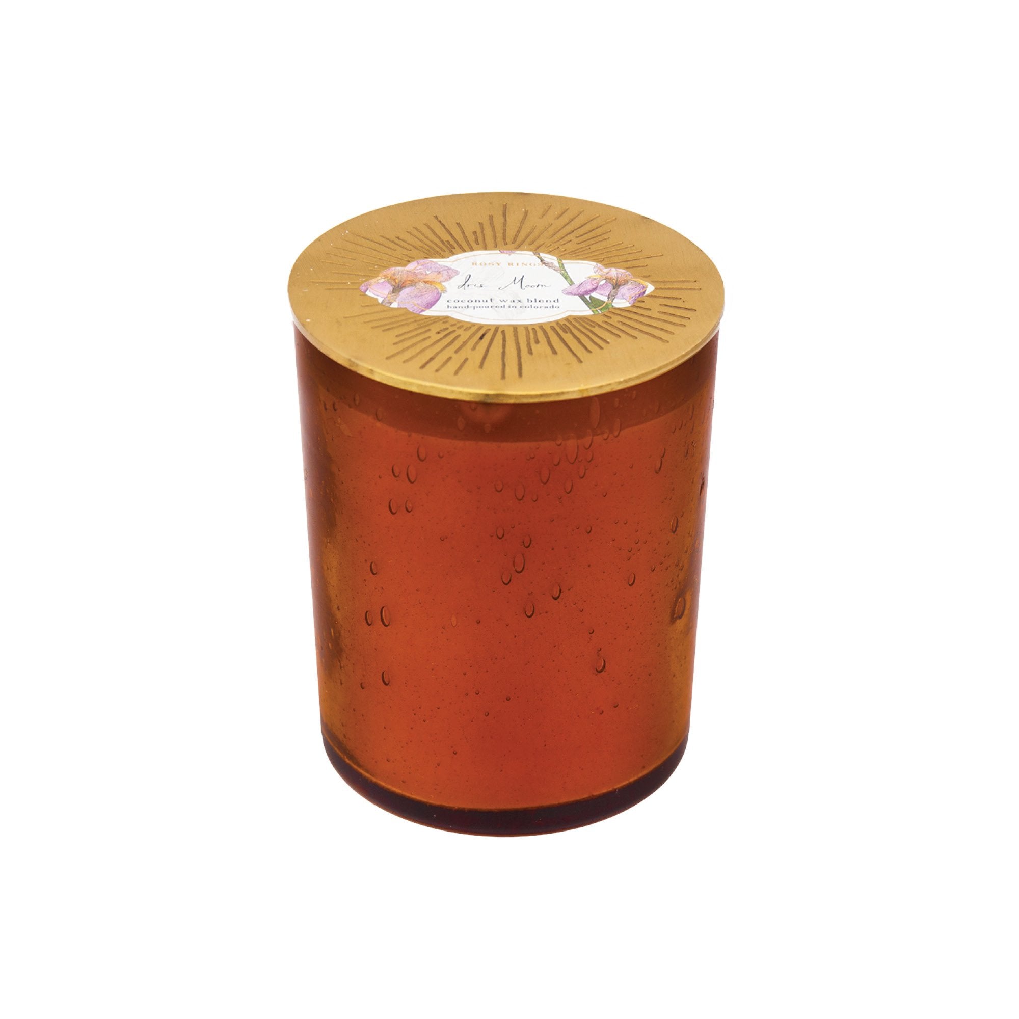 Rosy Rings Sunray Candle Iris Moon | Hearth and Soul