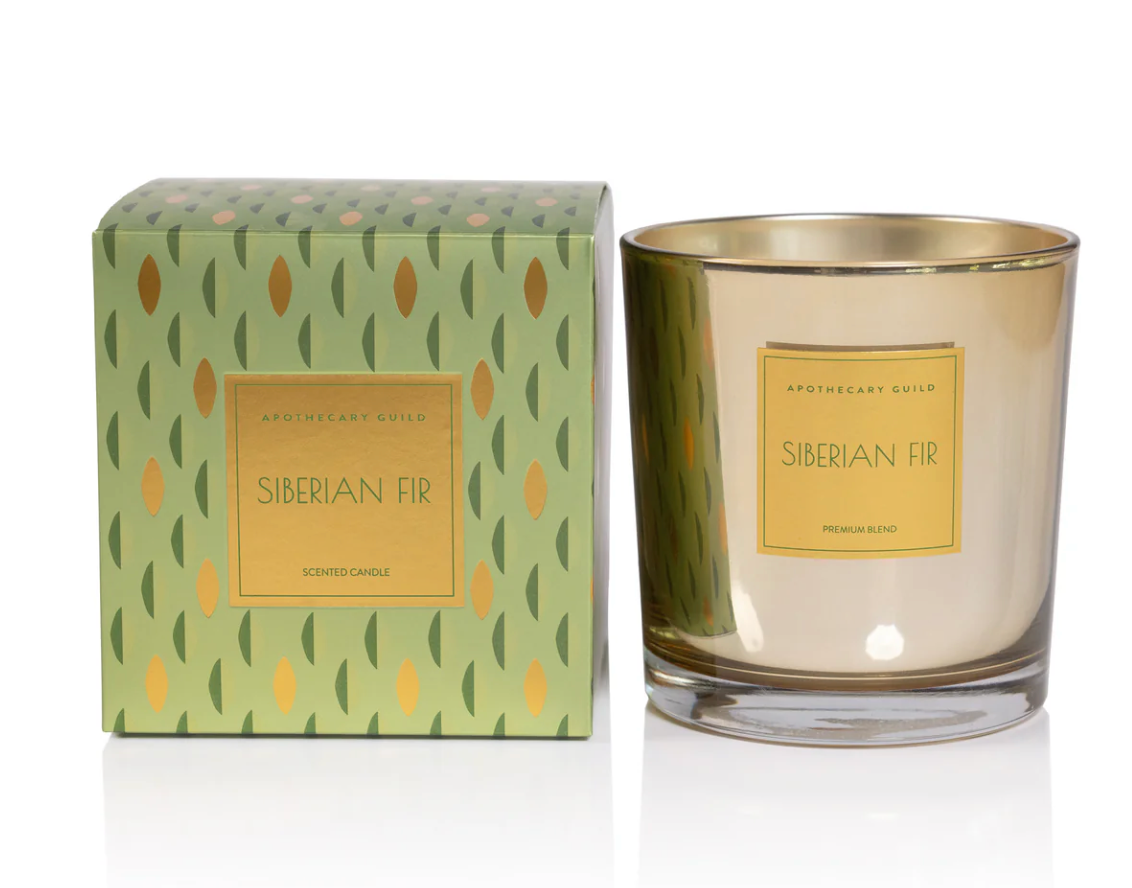 Signature Apothecary Guild Boxed Candle- Siberian Fir – Hearth and Soul