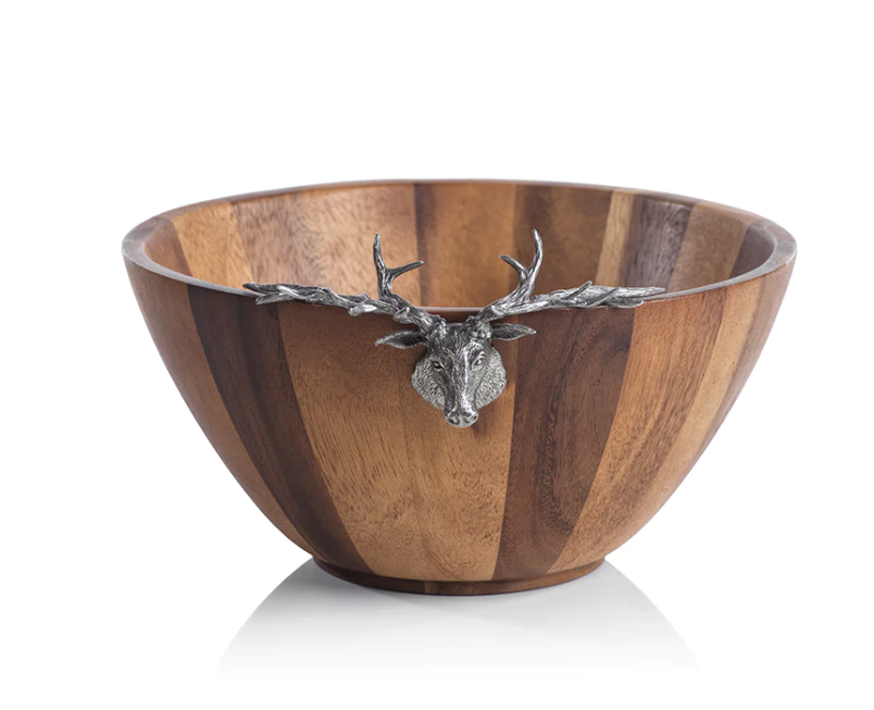 St. Anton Stag Head Salad Bowl – Hearth and Soul